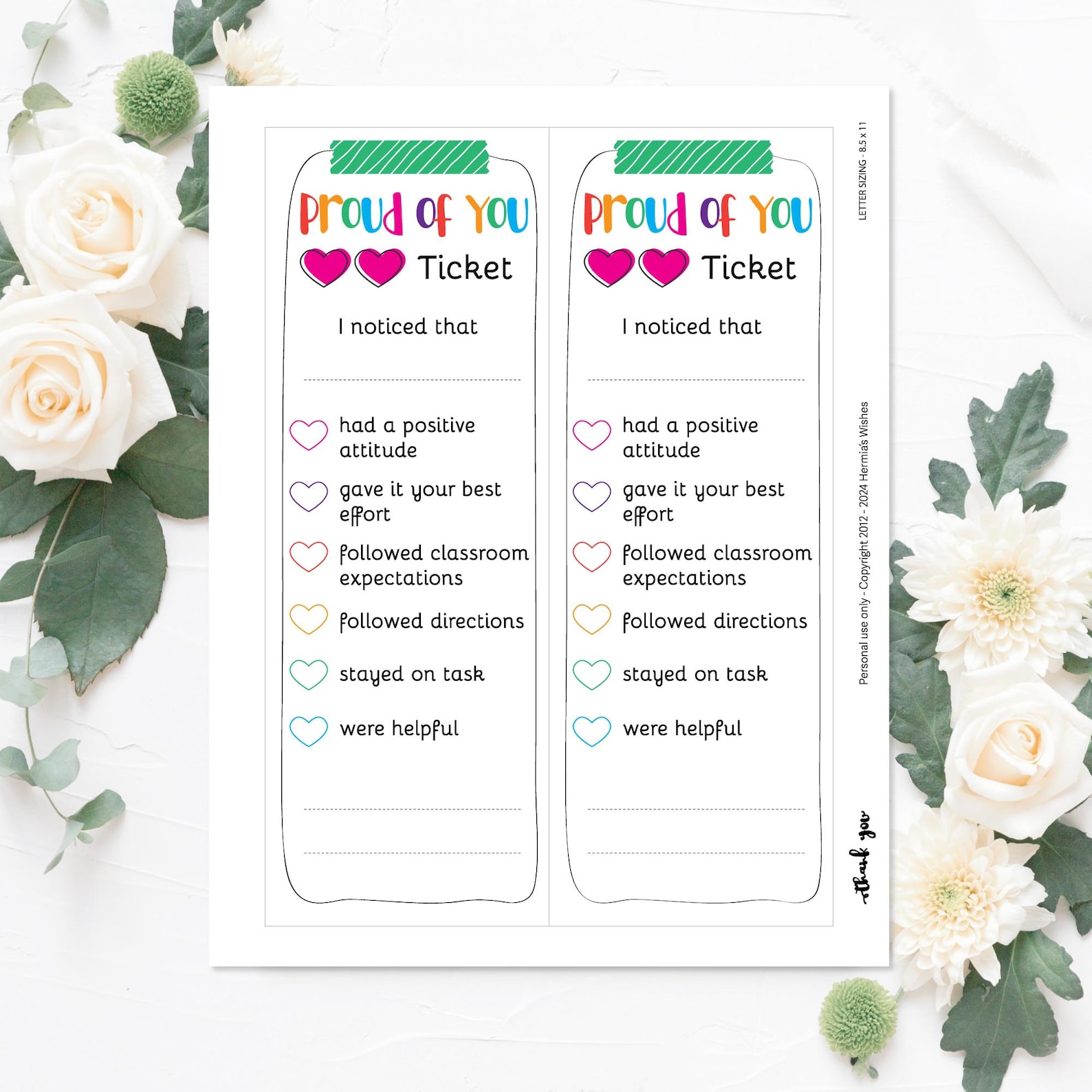 Rainbow Note From Teacher, Substitute Teacher Note, a Note From Your ...