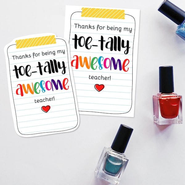 Nail Polish Tags - Etsy