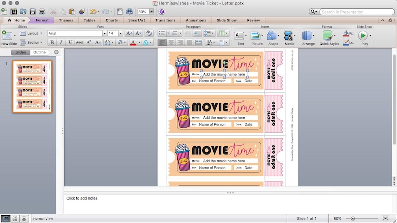 Editable Movie Night Ticket Printable, Class Movie Ticket, Homeschool ...