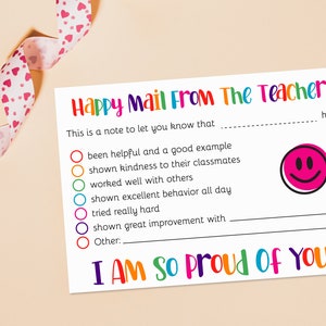 Teacher Mail, Note From the Teacher, Teacher Report, Teacher Brag ...