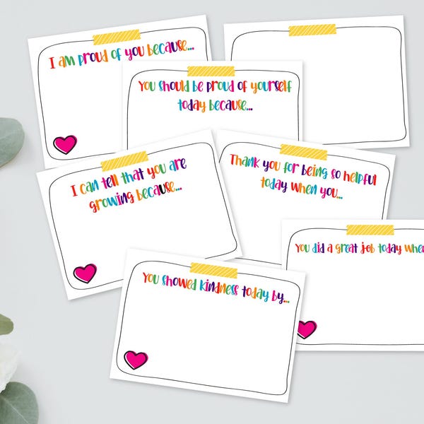 Positive Notes - Etsy