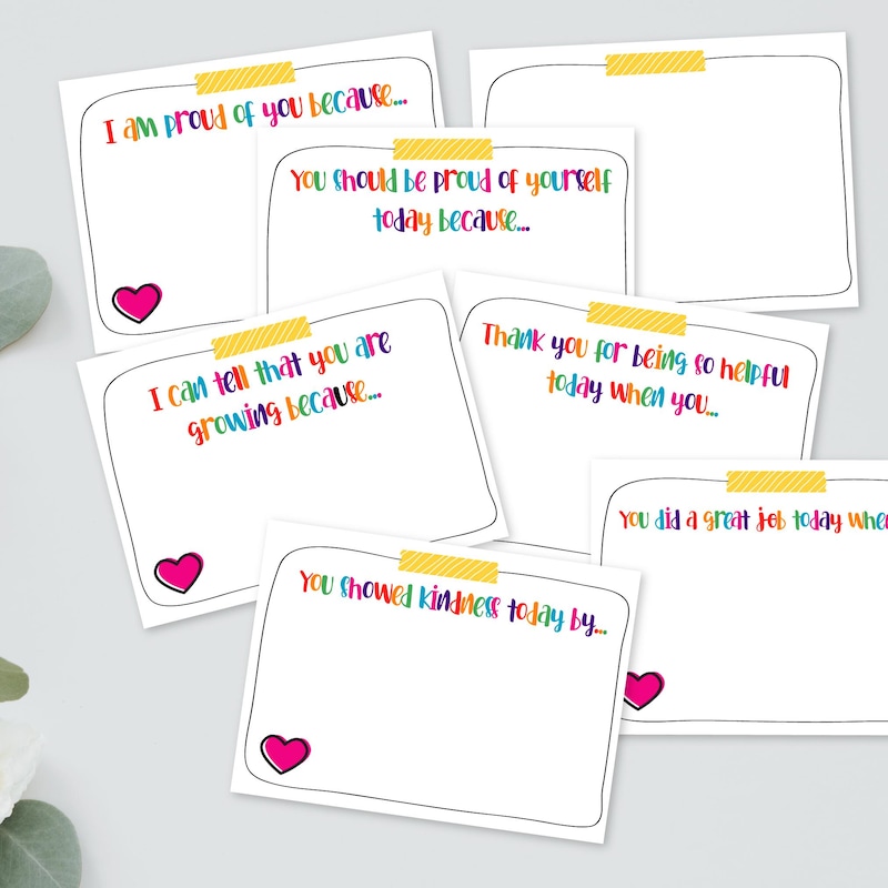 Positive Notes - Etsy