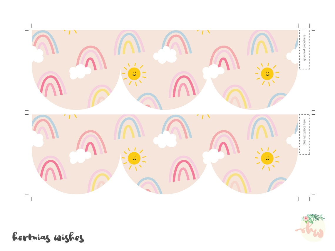 Boho Rainbow Classroom Borders Printable, Easy Teacher Resources to ...