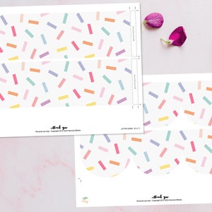 Rainbow Sprinkles Classroom Borders Printable, Easy Teacher Resources ...
