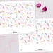Rainbow Sprinkles Classroom Borders Printable Easy Teacher - Etsy