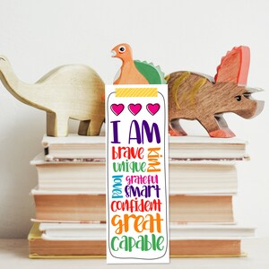 Classroom Affirmation Bookmarks, Printable Gift Student, Classroom ...