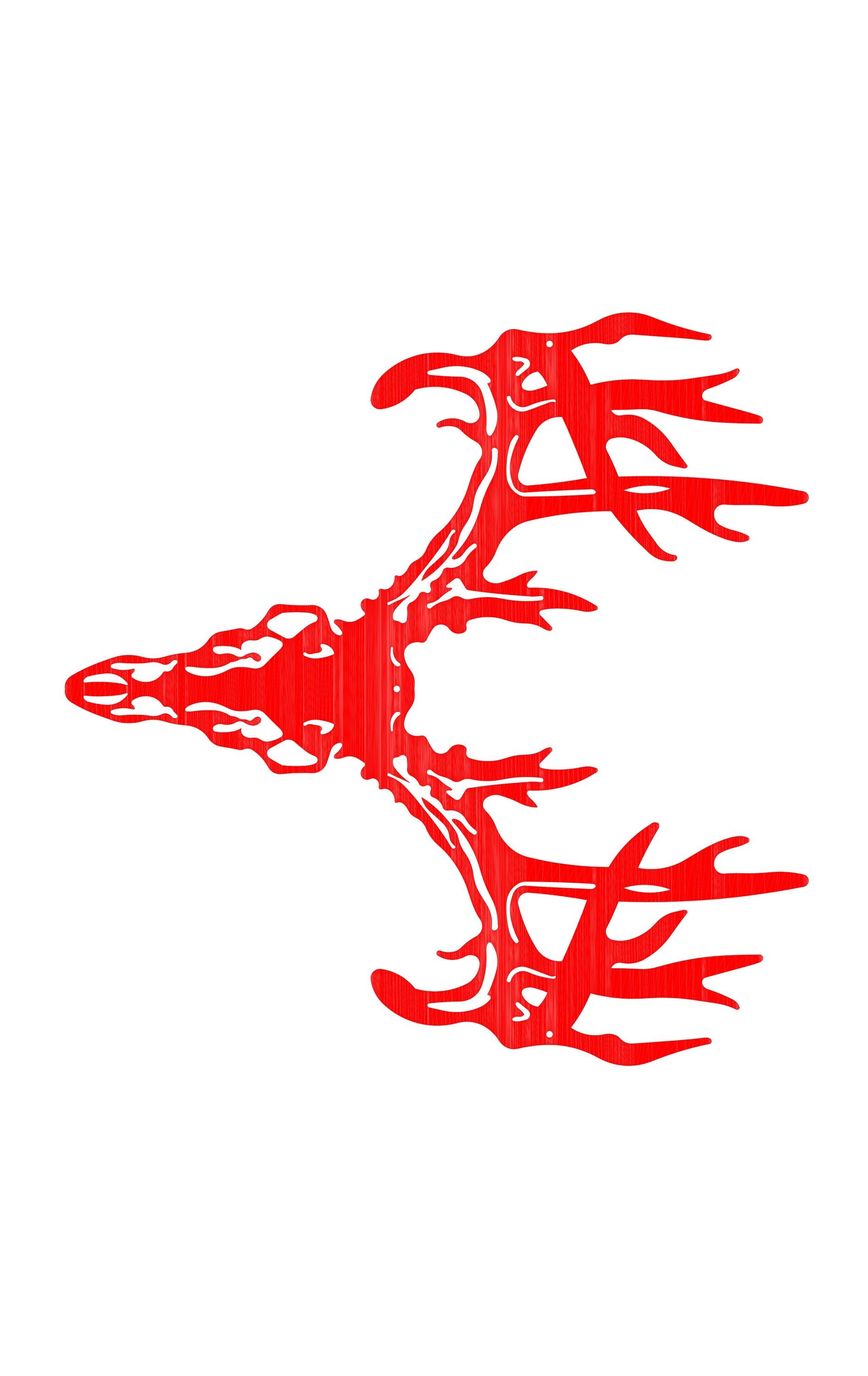Deer Wall Mount DXF File - Laser Plasma CNC - Etsy