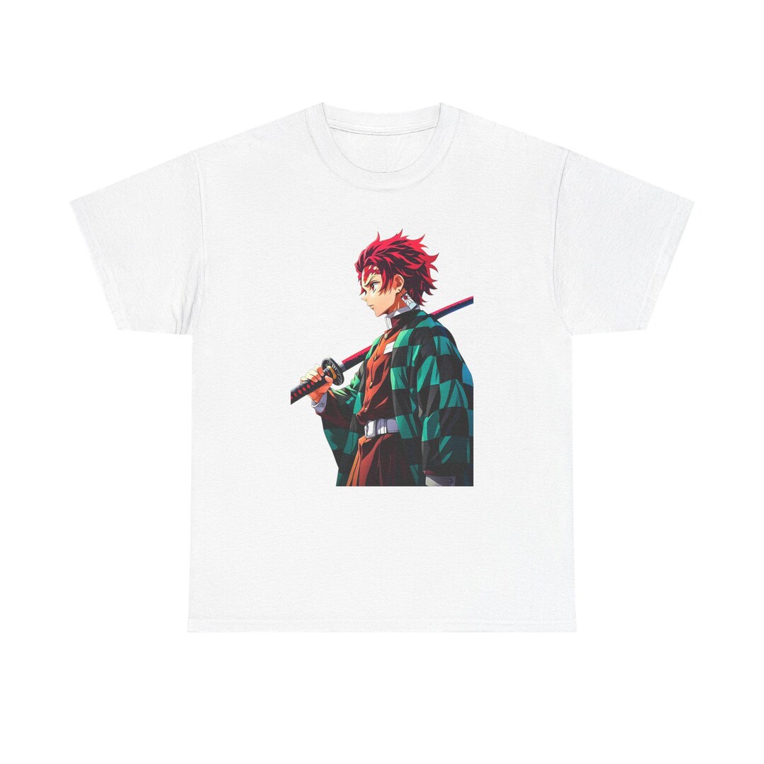 Unisex Heavy Cotton Tee. Demon Slayer: Kimetsu No Yaiba Design - Etsy