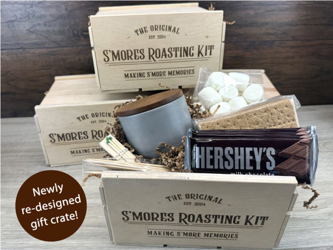 S'more Roaster Gift Box, PERSONALIZED, Team Gift - Etsy