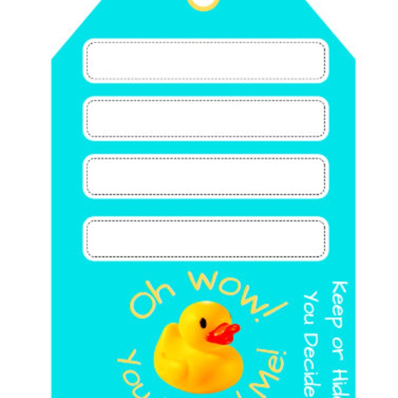 Cruising Duck Labels - Etsy