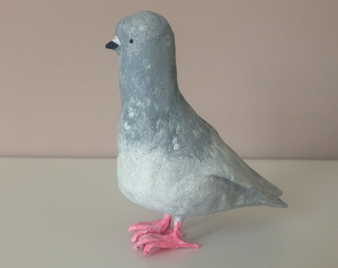 Paper Mache Pigeon - Etsy