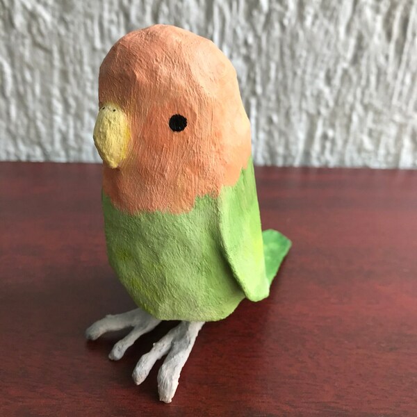 Paper Mache Parrots - Etsy