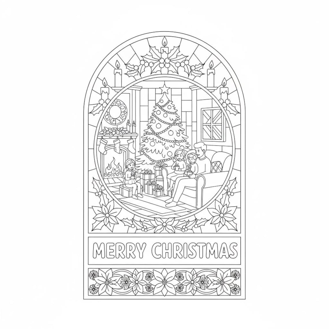 14 Printable Cosy Room Colouring Pages for Adults - Etsy