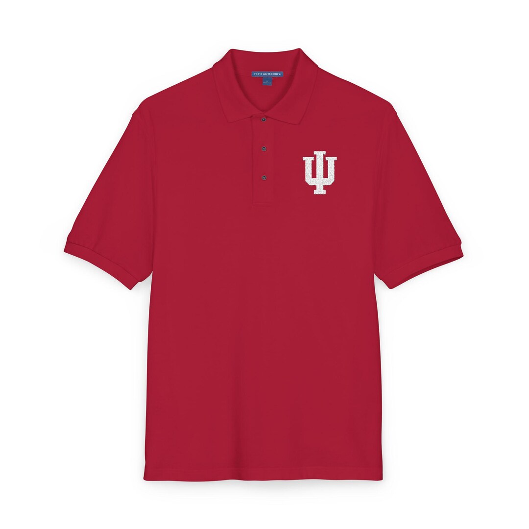 IU Polo: Embroidered Indiana University Polo - Etsy