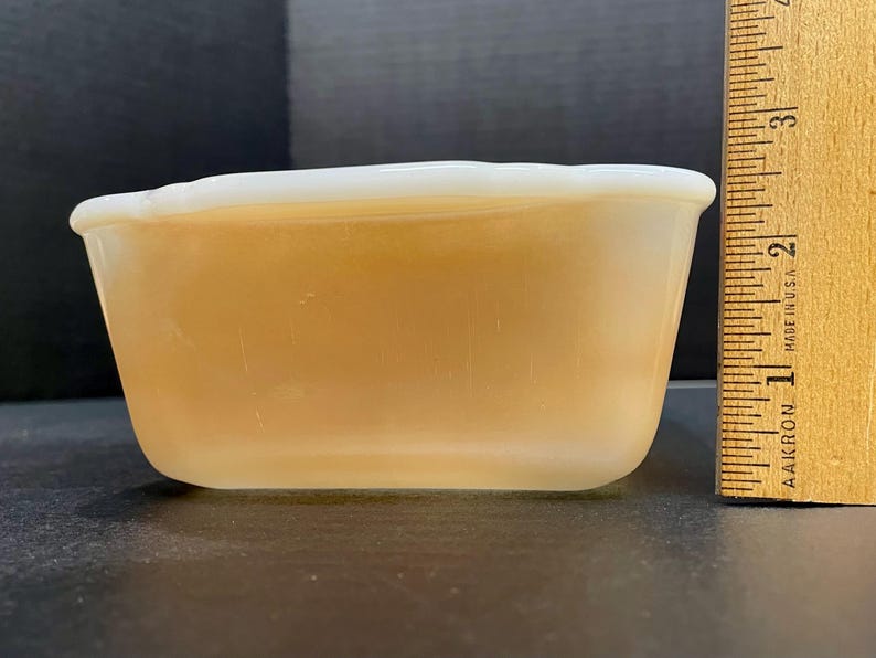 Pair of Vintage Fire-king Peach Luster Loaf Pans – Backward Stamp – 1 ...