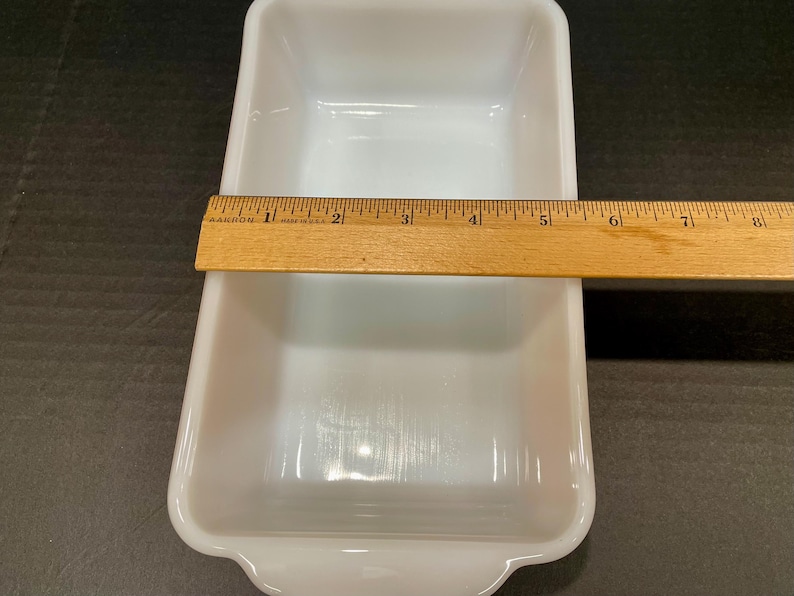 Pair of Vintage Fire-king Peach Luster Loaf Pans – Backward Stamp – 1 ...