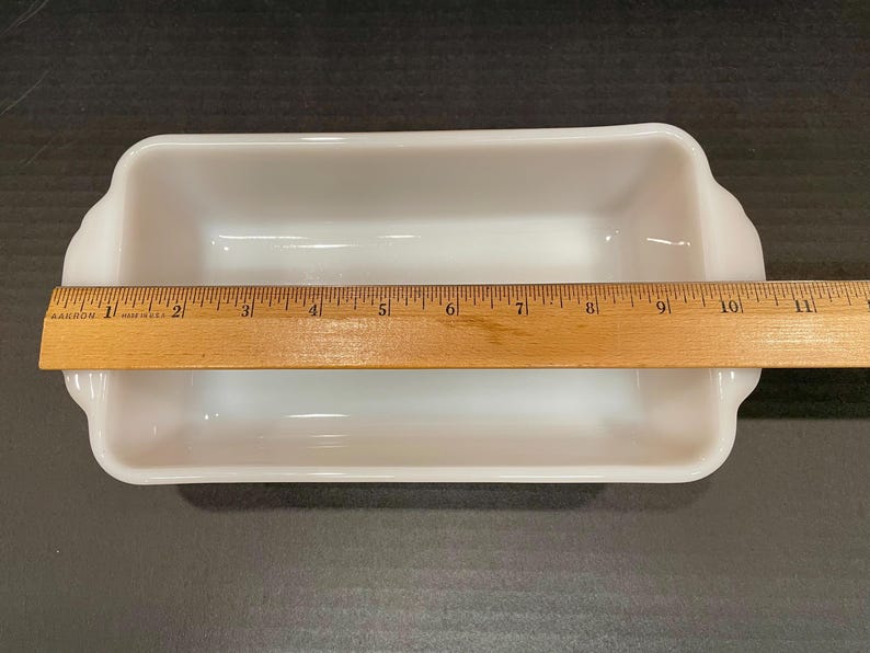 Pair of Vintage Fire-king Peach Luster Loaf Pans – Backward Stamp – 1 ...