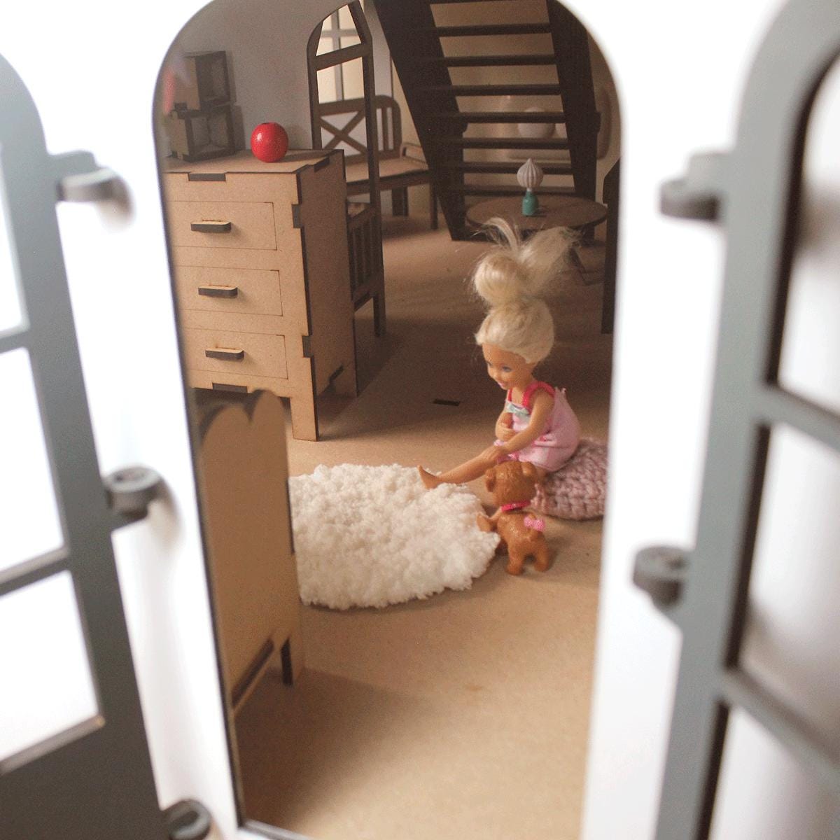 Victorian-style Barbie House, Digital Barbie House Design, Laser-cut ...