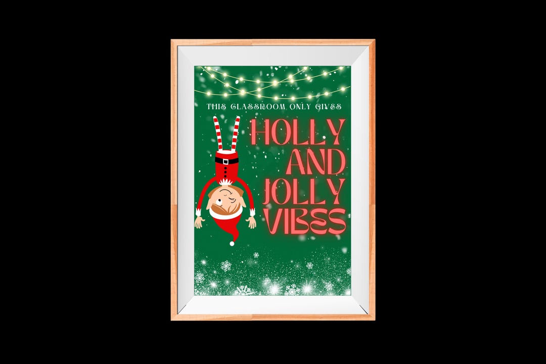This Classroom Only Gives Holly and Jolly Vibes Seasonal Classroom ...