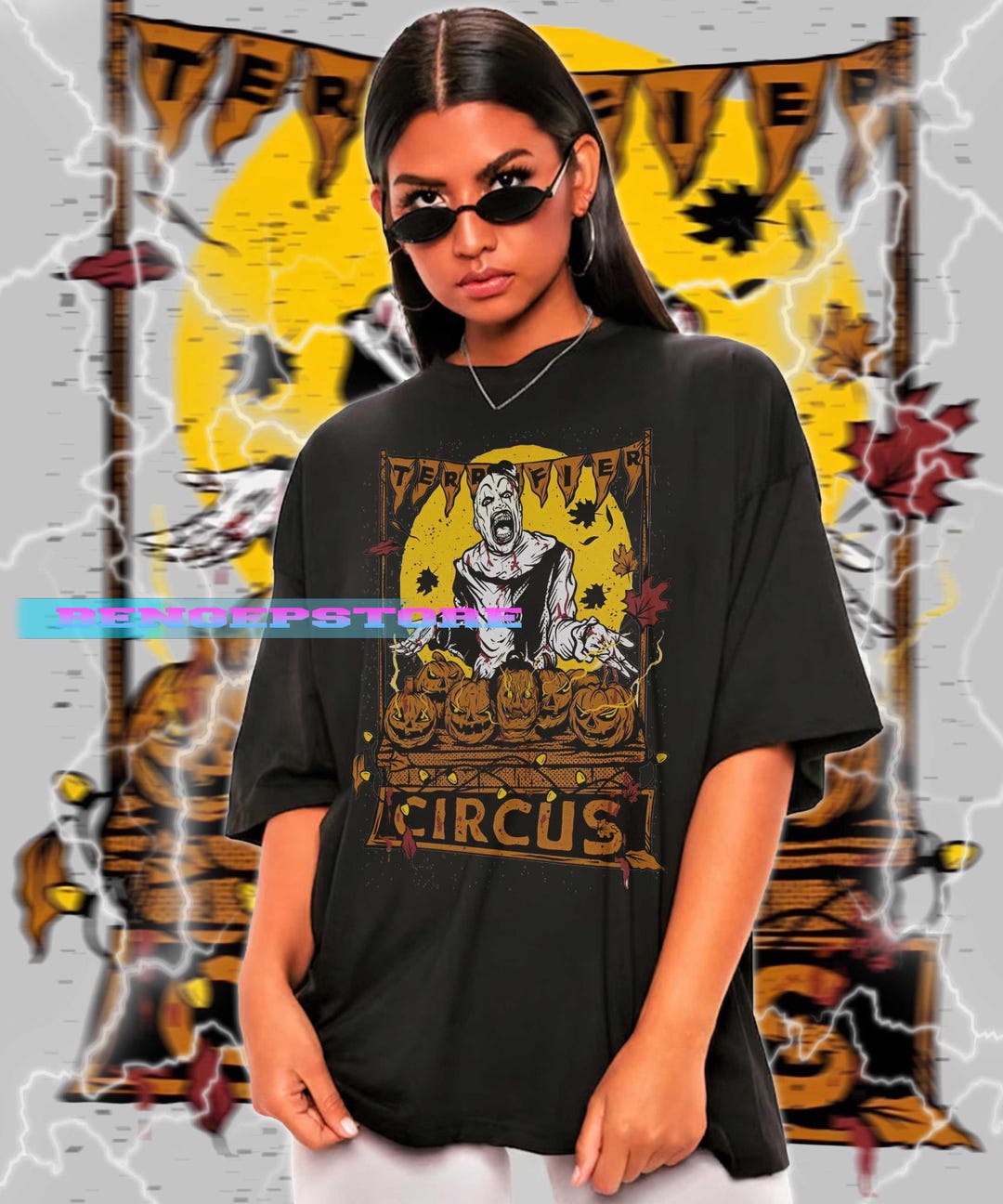 Terrifier Art the Clown Shirt, Creepy Horror Movie Tee - Etsy Canada