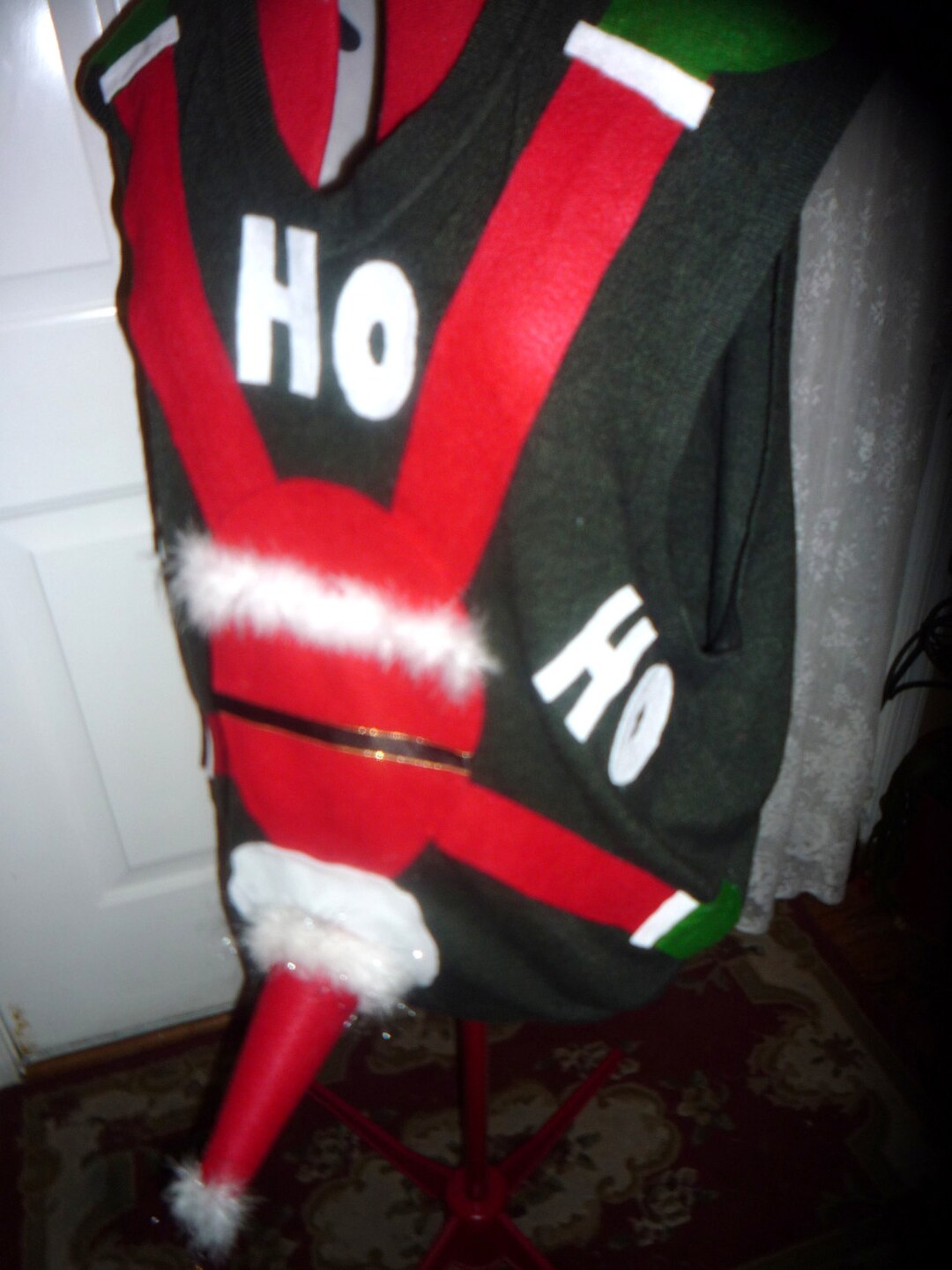 Custom Made Naughty Men's Tacky 3D UGLY Christmas Sweater - Etsy