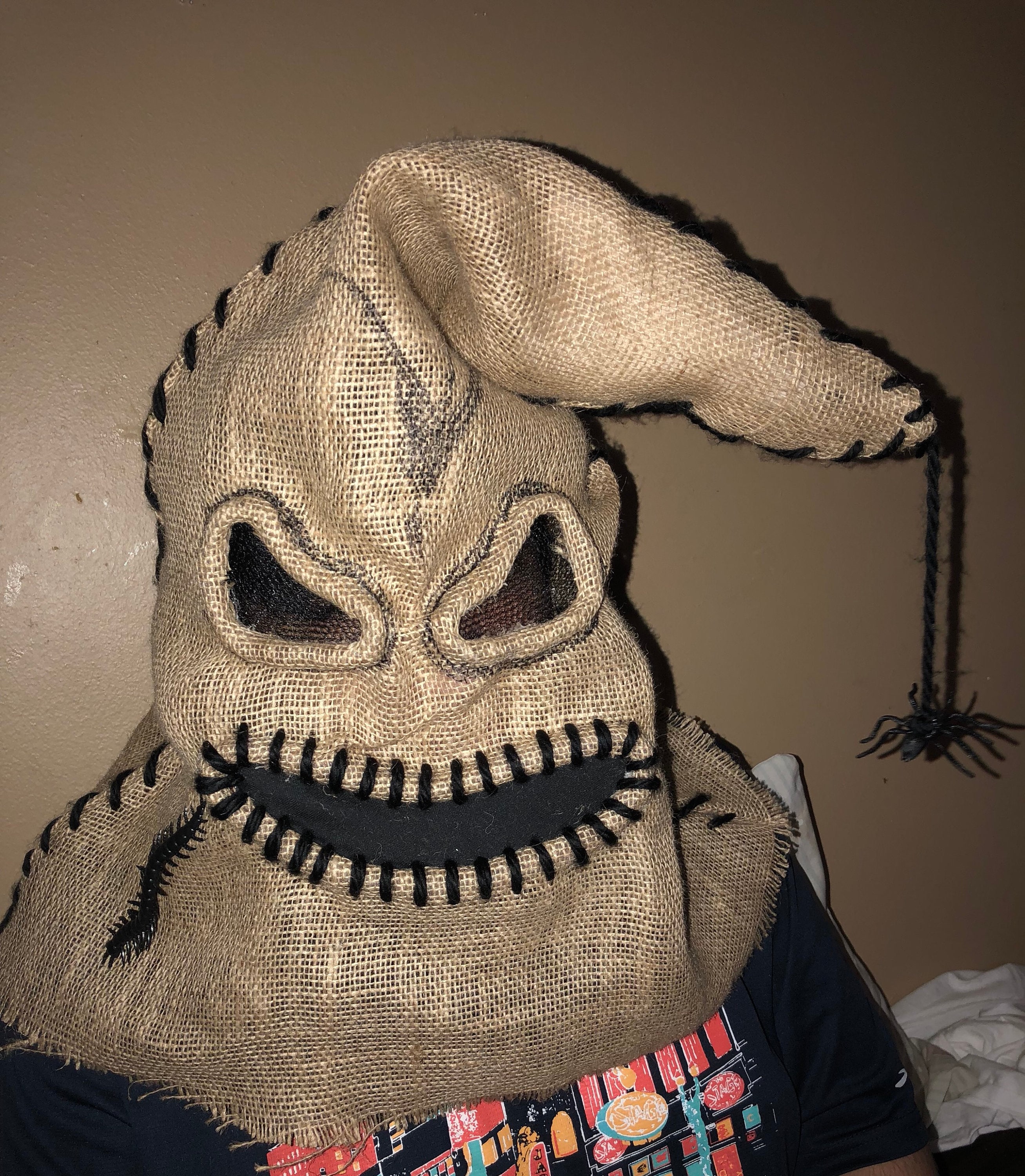 Oogie Boogie man mask ONE SIZE oogie boogie mask Oogie | Etsy