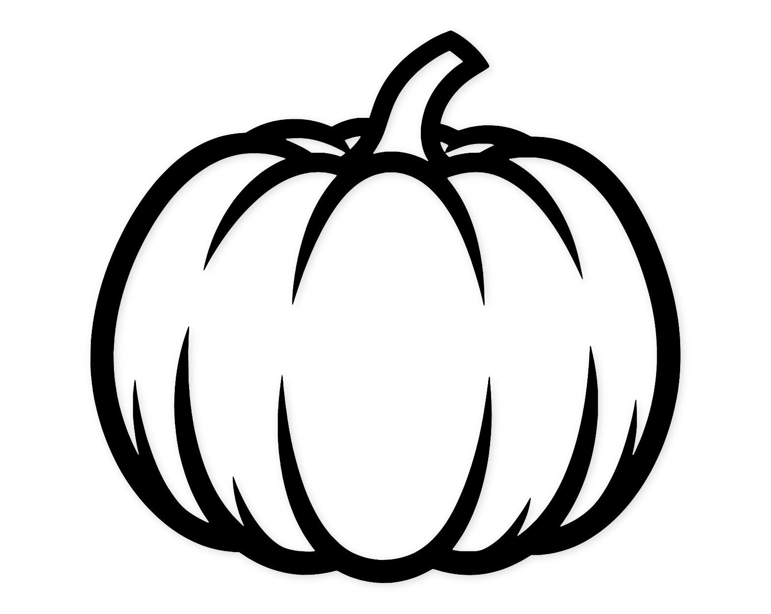 Single Pumpkin Icon Svg Png: Cut Ready Digital Design for Cricut ...