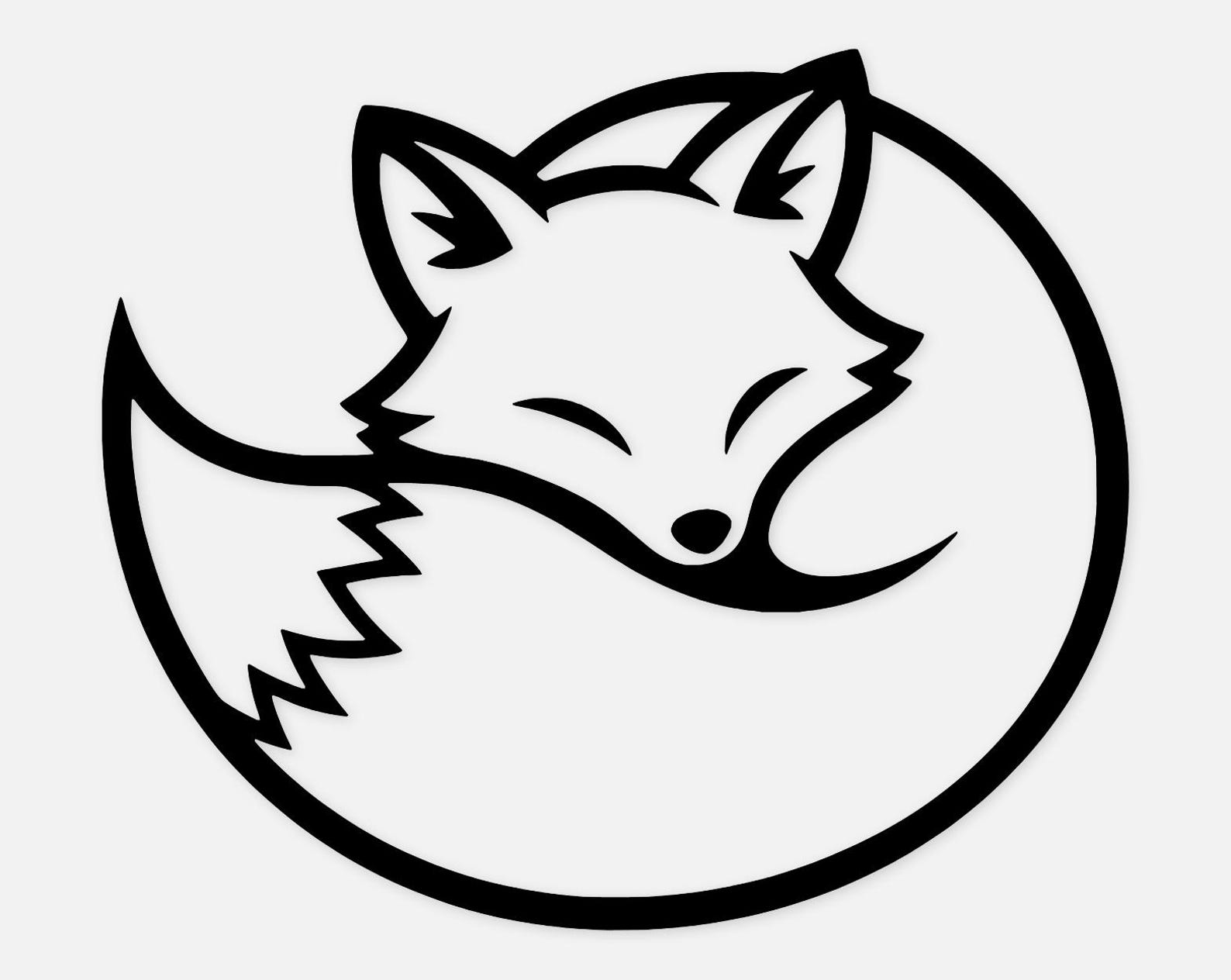 Fox Snooze Svg Png: Bold Design for Cricut and Silhouette - Etsy