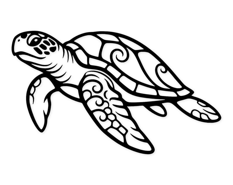 Ocean Guardian Svg Png: Elegant Sea Turtle Design for Crafting - Etsy