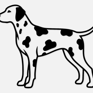 Dalmatian Spots Svg Png: Bold Design for Stickers and Wall Art - Etsy