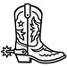 Boot and Spur Svg Png: Texas Culture Design for T-shirts - Etsy
