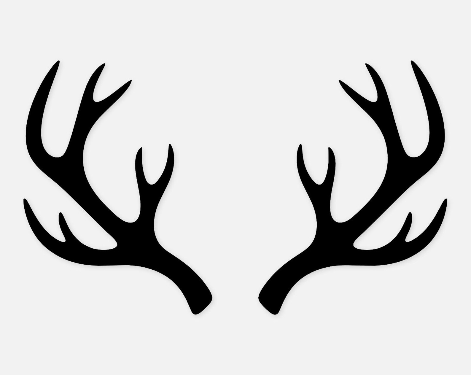 Reindeer Antlers Svg Png: Elegant Cut File for Holiday Crafts - Etsy
