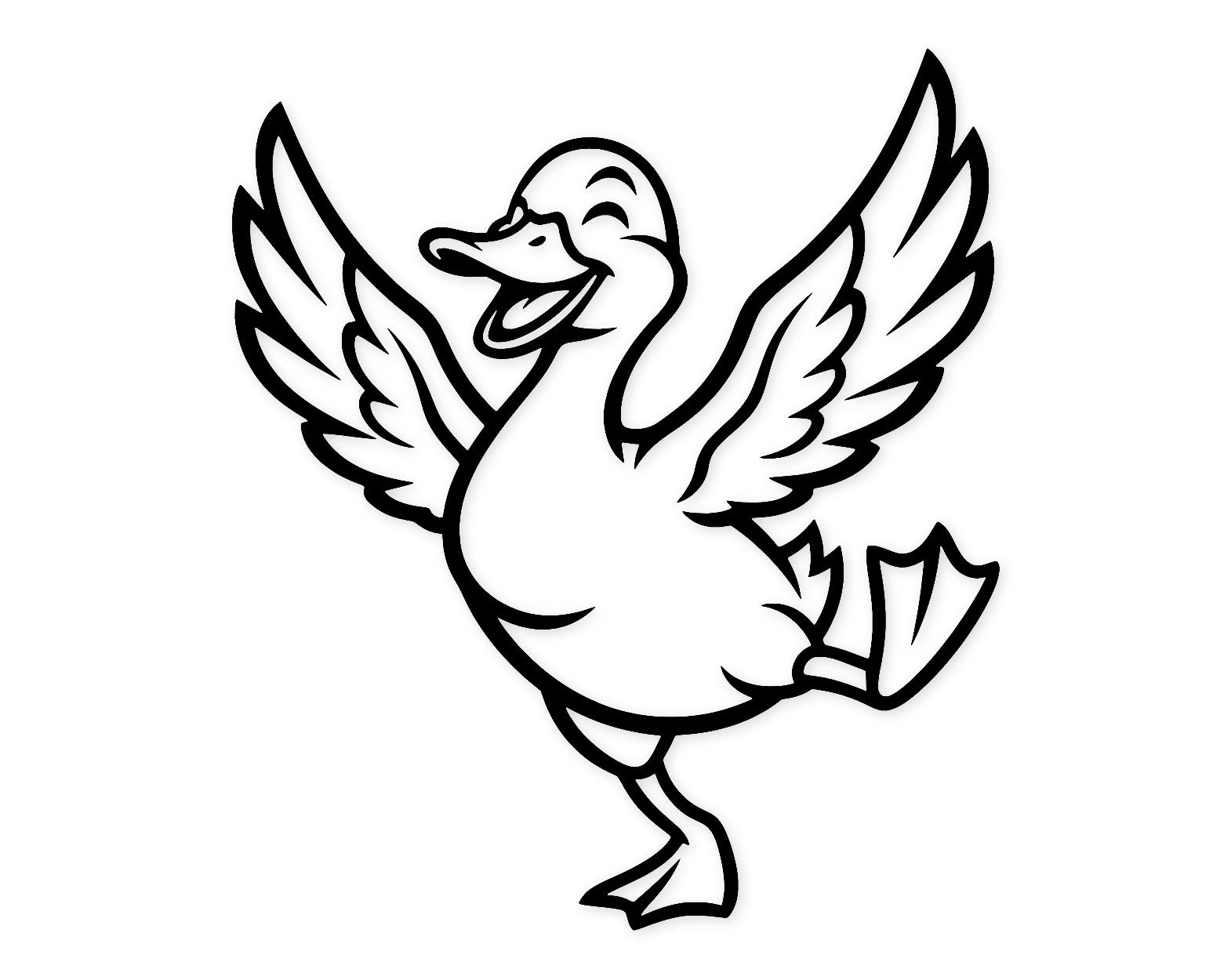 Dancing Duck Svg Png: Playful Design for Crafts - Etsy