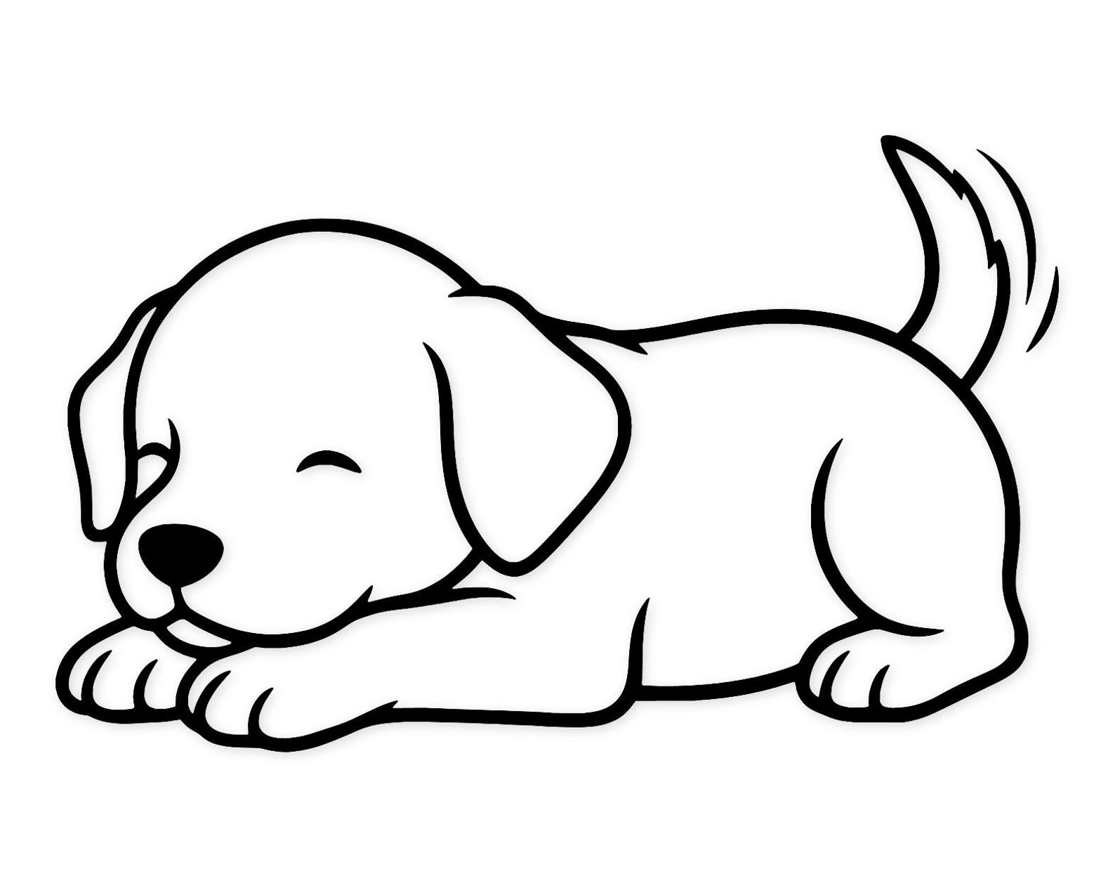 Adorable Puppy Svg Png: Cut Ready Digital Design for Cricut Silhouette ...