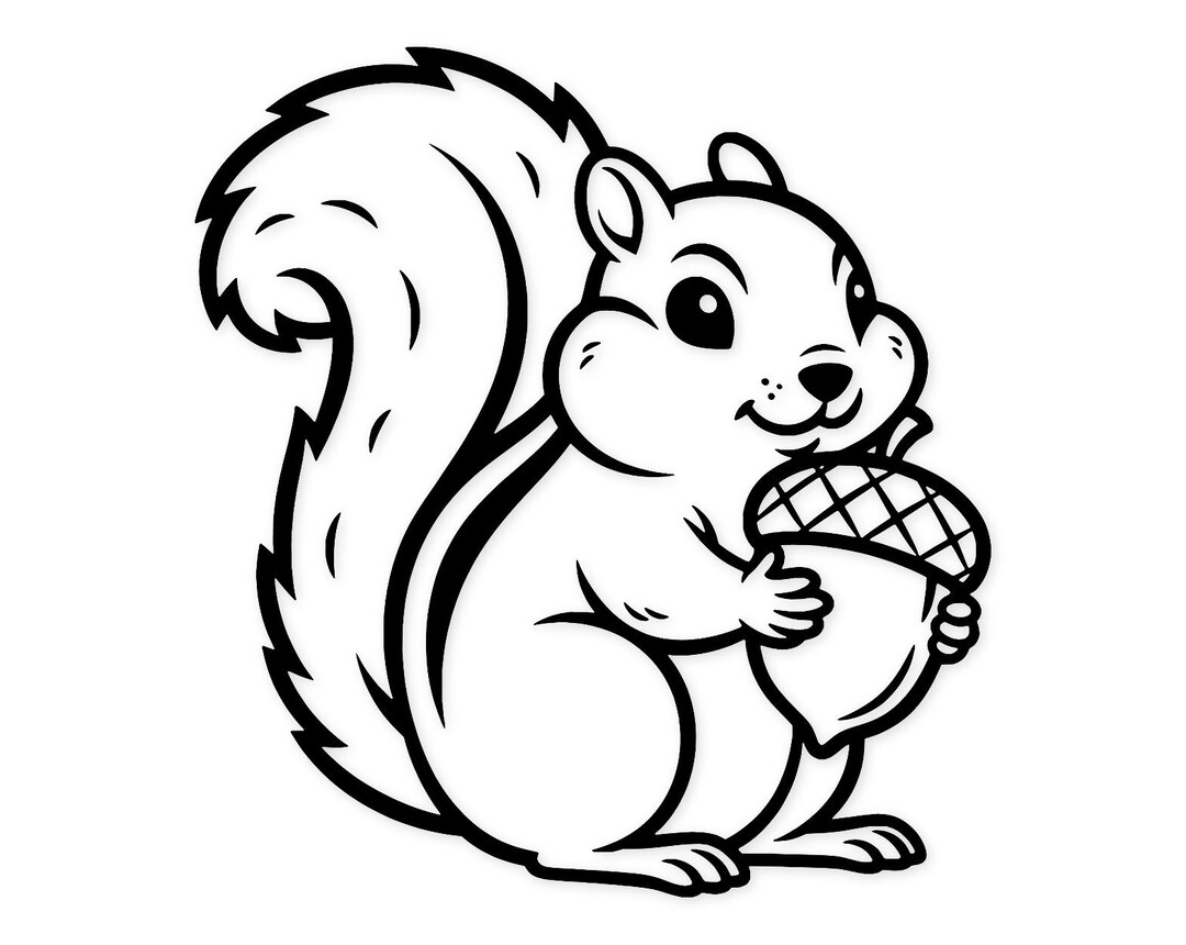 Playful Chipmunk Svg Png: Cute Design for T-shirts - Etsy