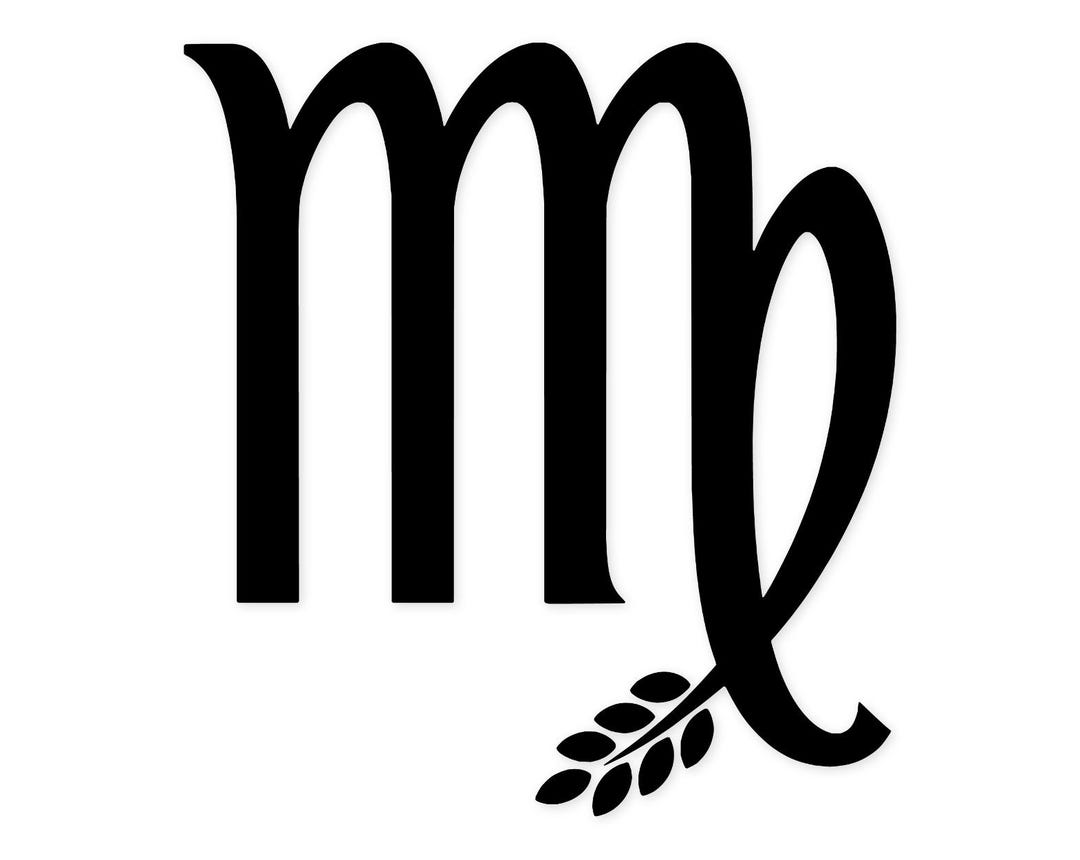 Virgo Maiden Symbol Svg Png: Cut Ready Digital Design for Cricut ...