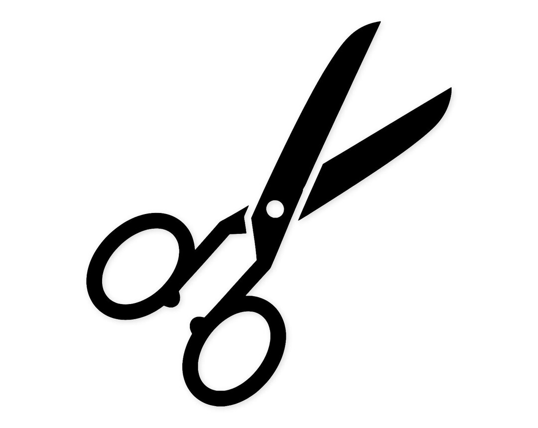 Closed Scissors Svg Png: Bold Cut File for Crafts - Etsy