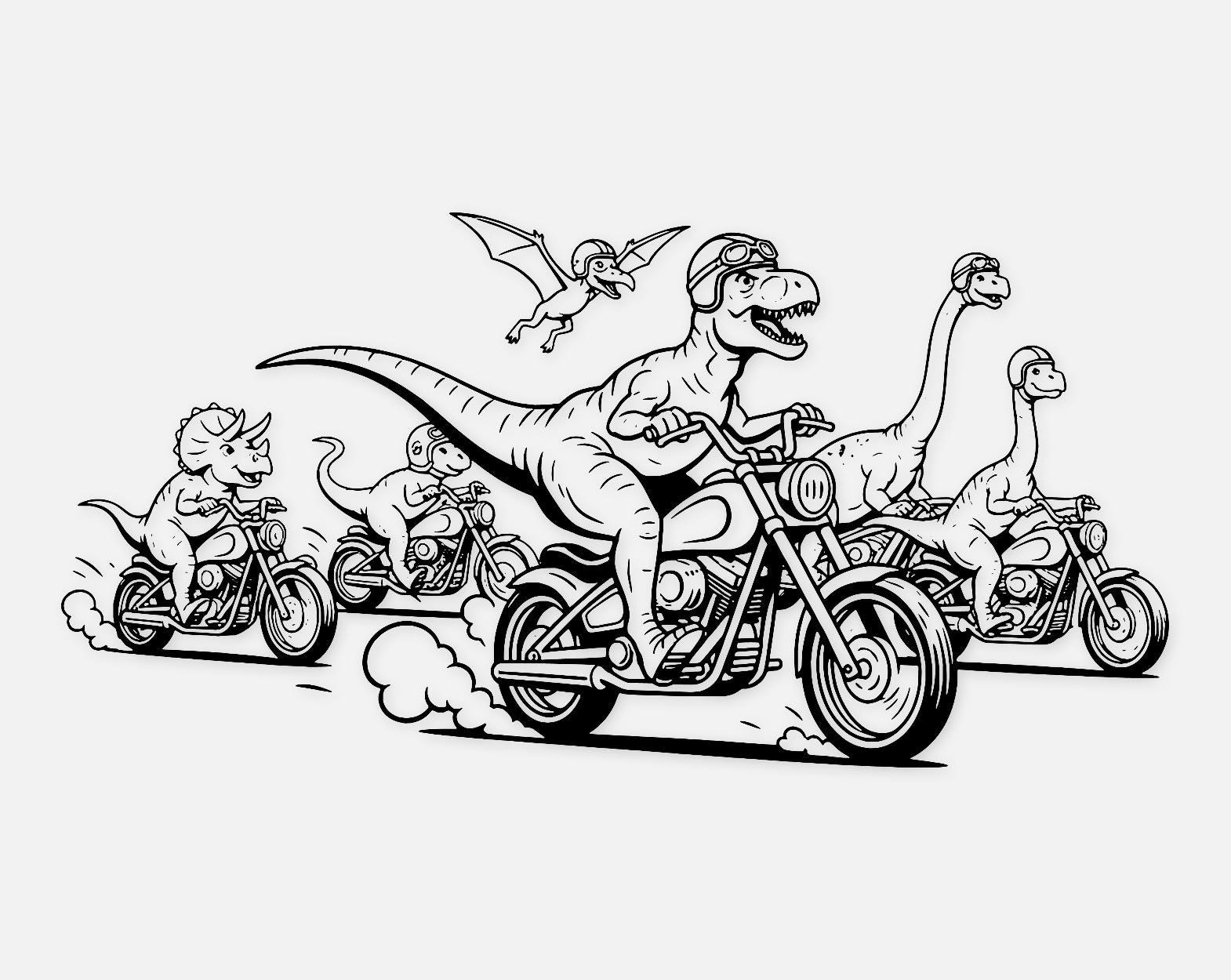 T-rex Rally Svg Png: Fun Dinosaur Racing Design for Kids - Etsy
