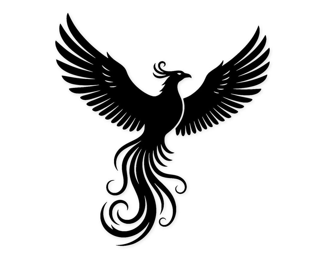 Phoenix Rising Svg Png: Cut Ready Digital Design for Cricut Silhouette ...