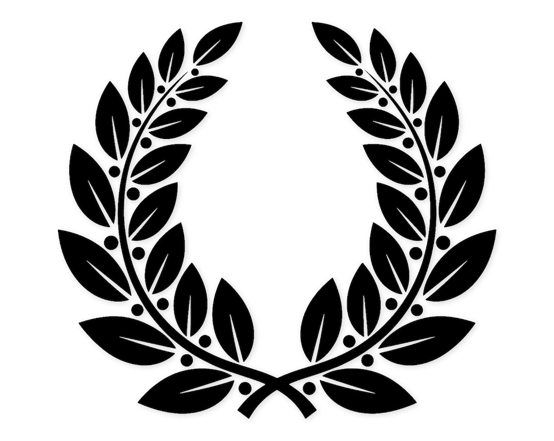 Julius Caesar Laurel Wreath Svg Png: Cut Ready Digital Design for ...