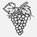 Grapes Cluster Svg Png: Cut Ready Digital Design for Cricut Silhouette ...