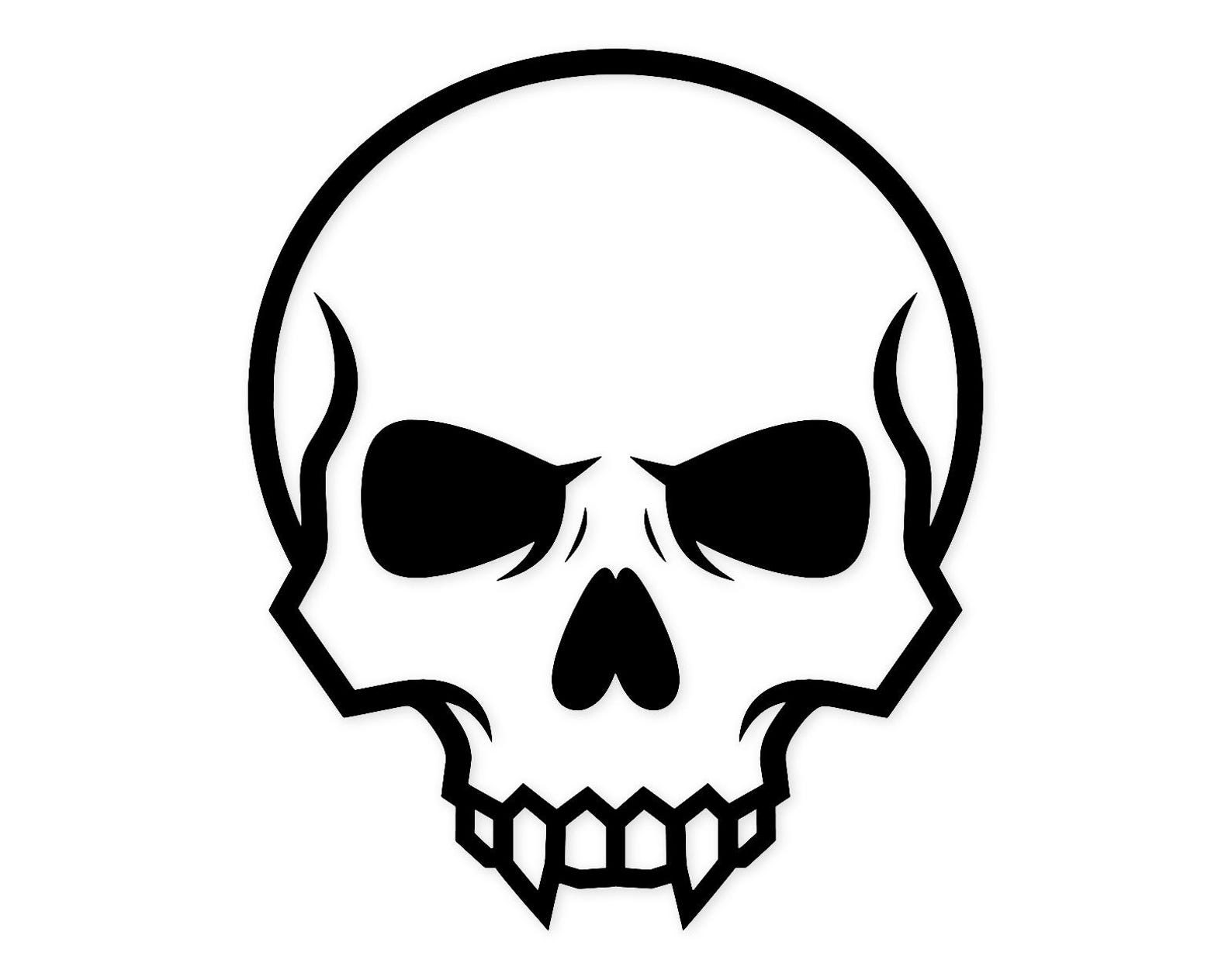 Skull Icon Svg Png: Bold High Contrast Design for Crafting - Etsy