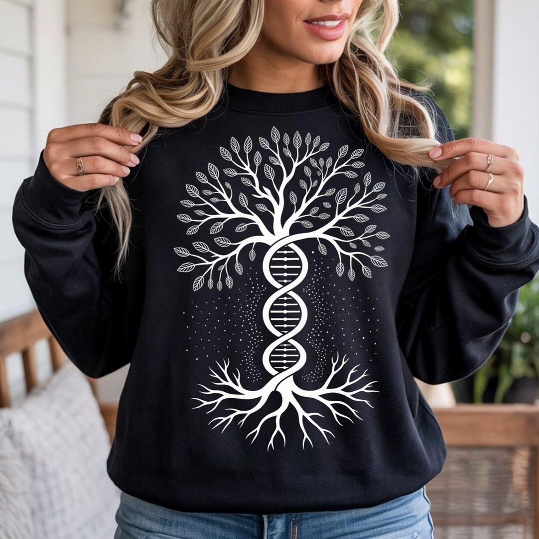 Tree of Life DNA PNG, Sacred Geometry Tree Art PNG, Spiritual Science ...