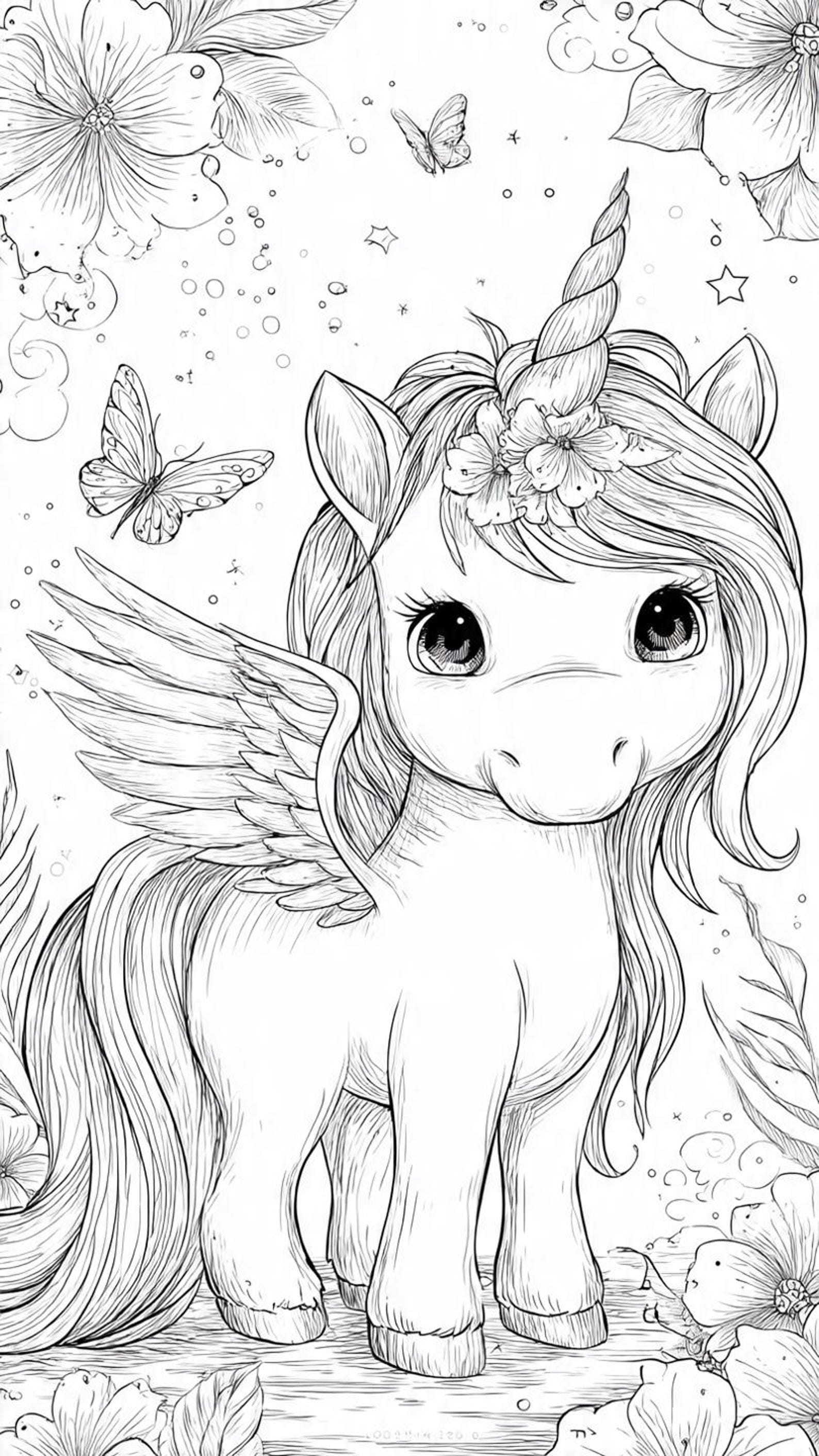 60 + 93 Printable Premium Colouring Pages in High Quality PLUS - Etsy