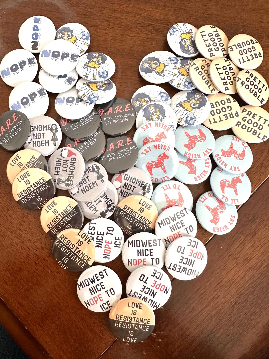 RESTOCKED! Midwest Resistance Pins - Etsy