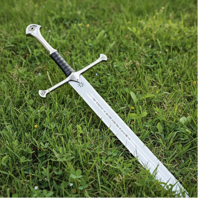King Aragorn Handmade Sword Replica | Stainless Steel Fantasy Cosplay ...