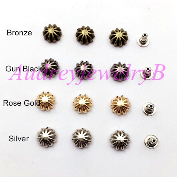 Decorative Rivets for Leather - Etsy