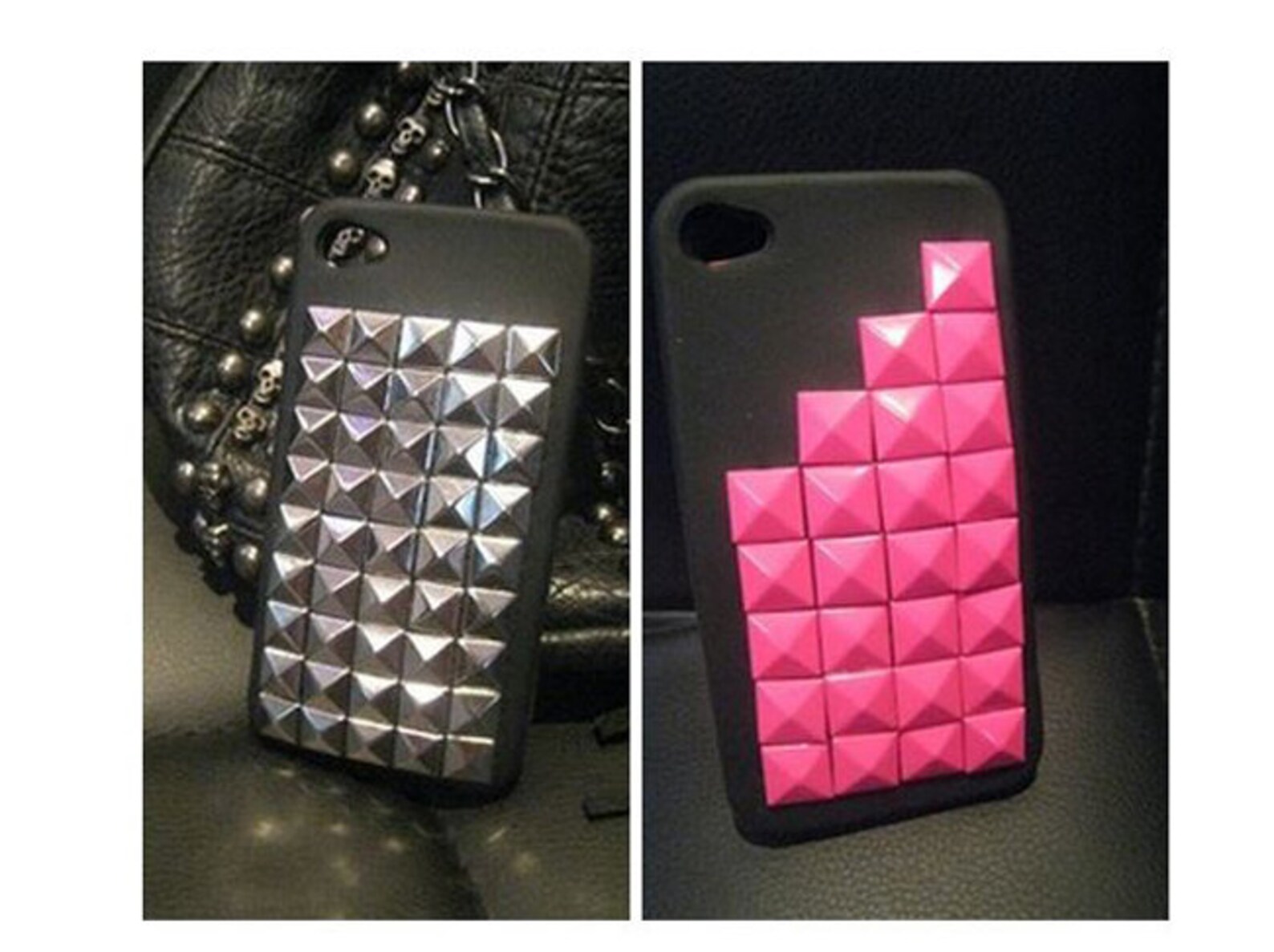 100 Punk Rock Pyramid Rivets: 9mm Square Studs for DIY Crafts - Etsy