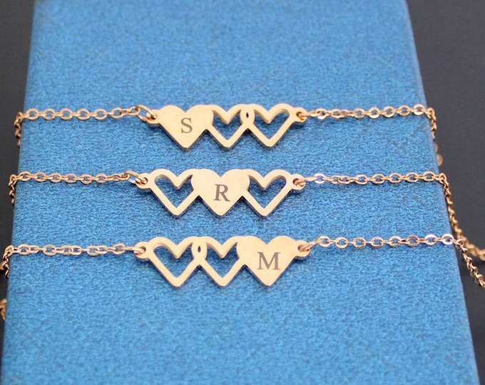 Matching S'mores Friendship Bracelets for Three Best Friends: Chocolate ...