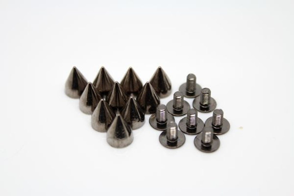 30 Sets Sew on Glue on Rivets Studs Metal Bullet Stud - Etsy